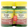 Spring Valley iron supplement for energy