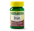 Spring Valley Iron supplement for energy