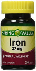 Spring Valley iron supplement for wellness