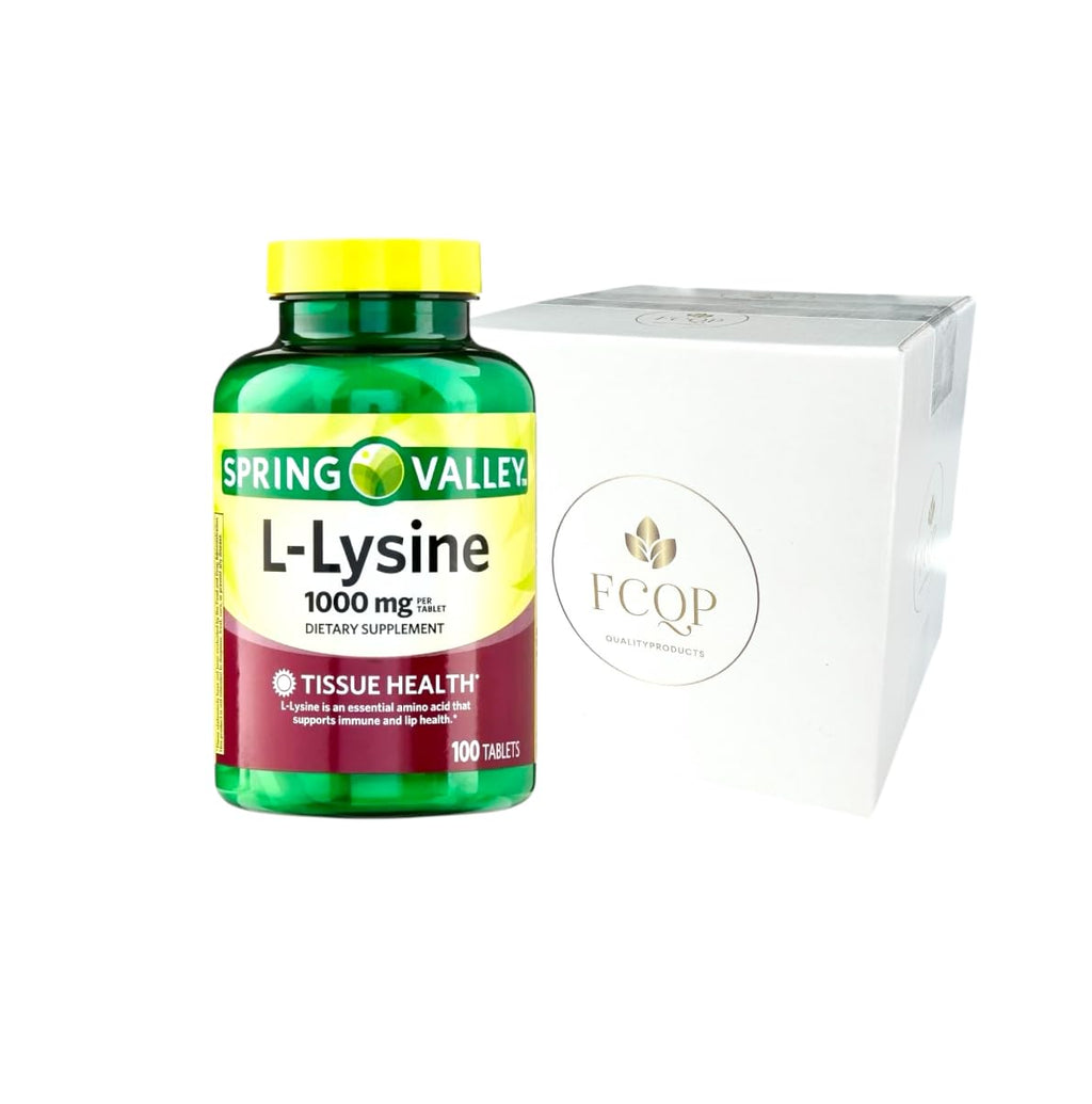 Spring Valley L-Lysine 1000 mg tablets