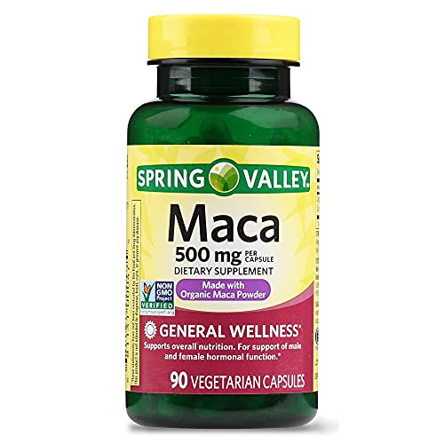 Spring Valley Maca 500 mg capsules