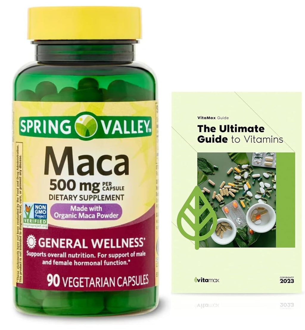Spring Valley Maca Root capsules for energy