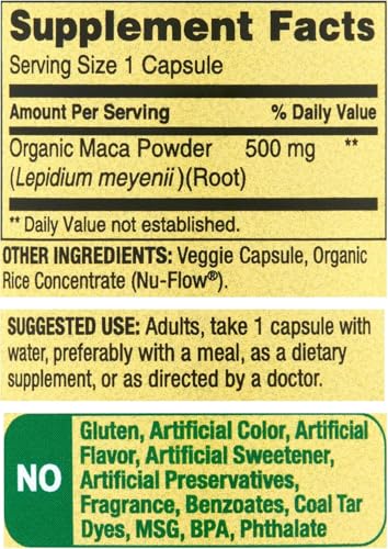 Spring Valley maca root for hormonal balance