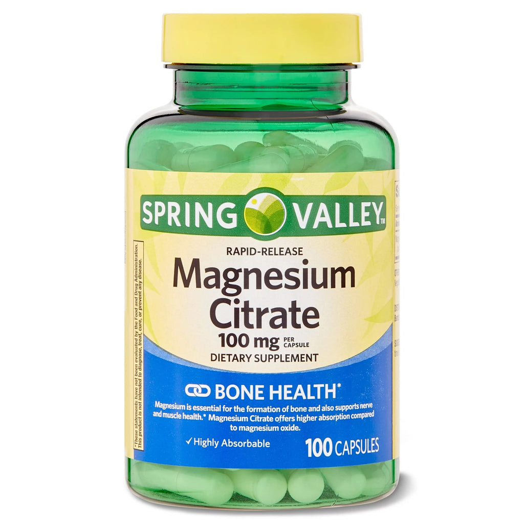 Spring Valley magnesium citrate capsules