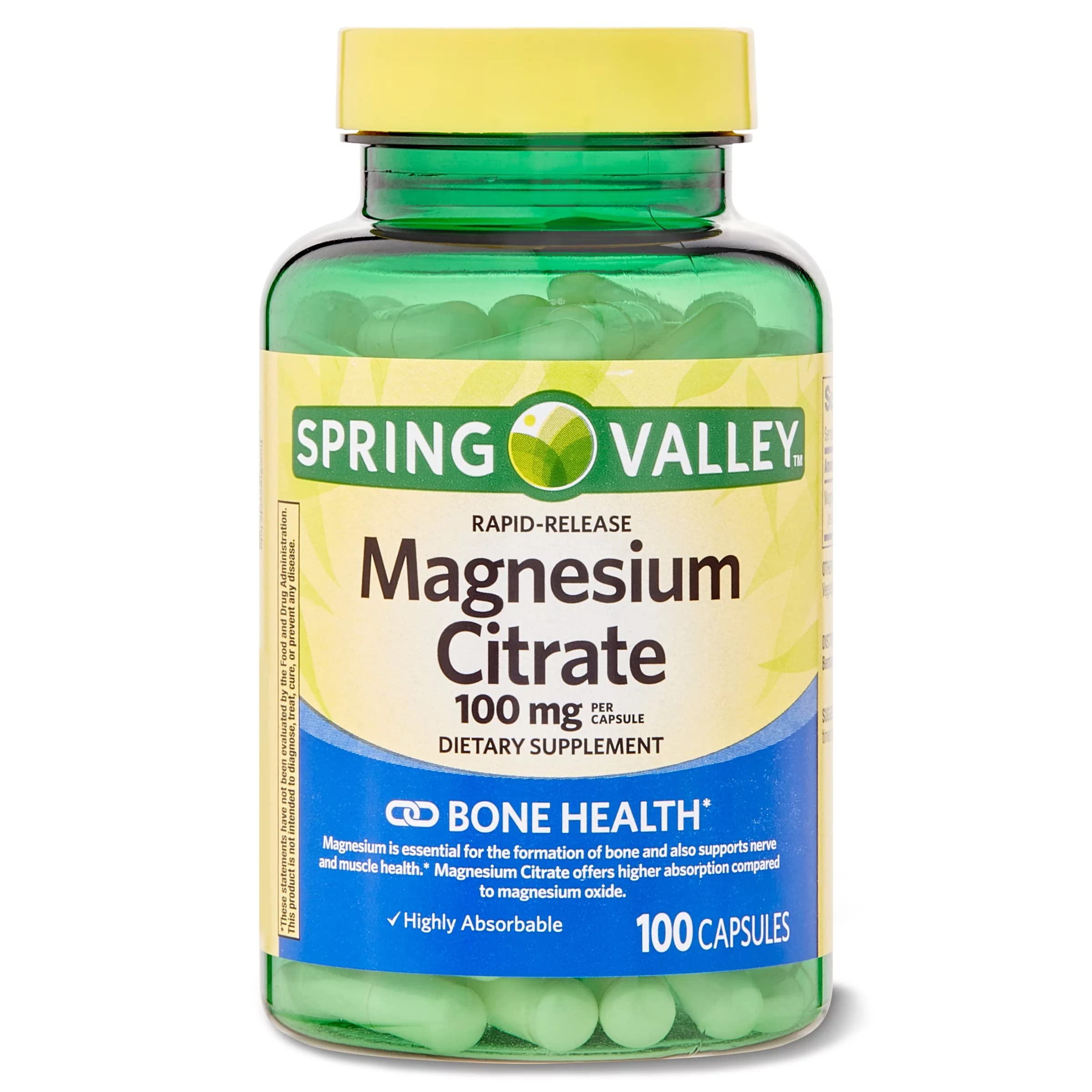 Spring Valley magnesium citrate capsules