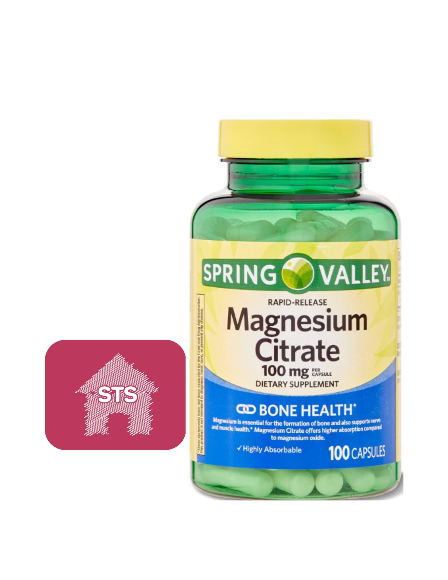 Spring Valley magnesium citrate capsules