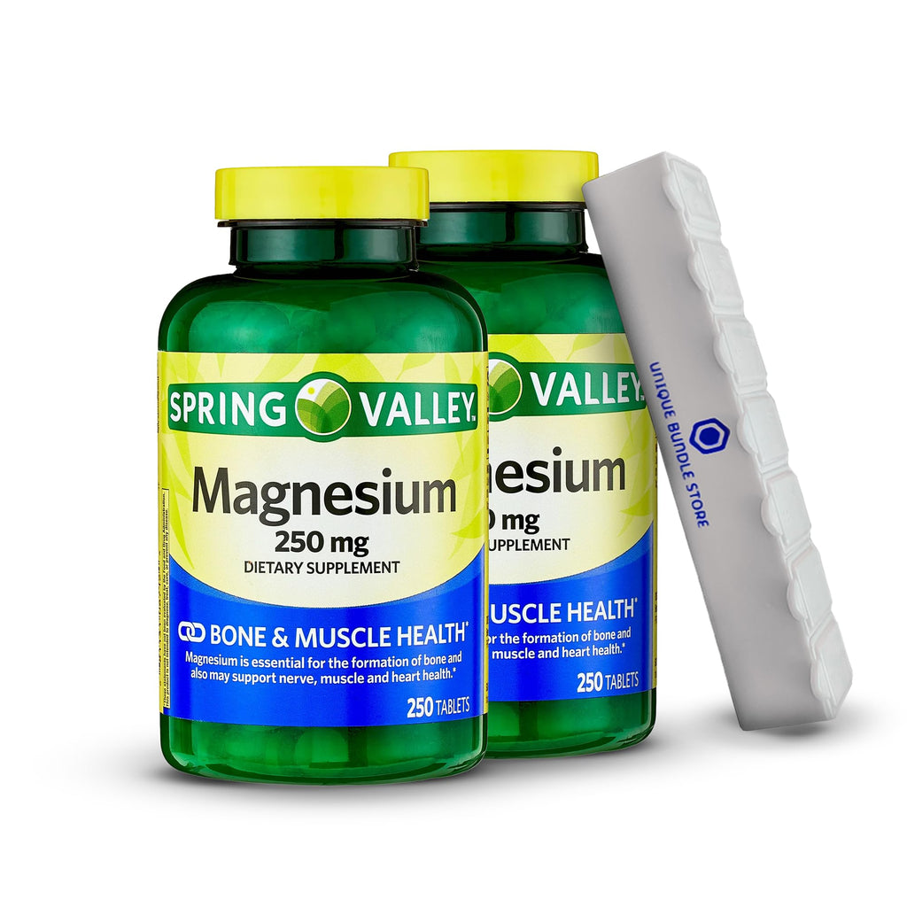 Spring Valley magnesium tablets for health