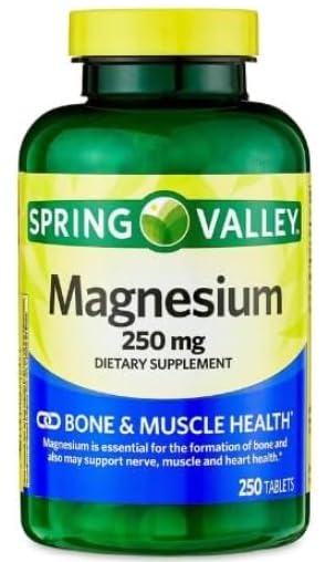 Spring Valley magnesium tablets for muscle support