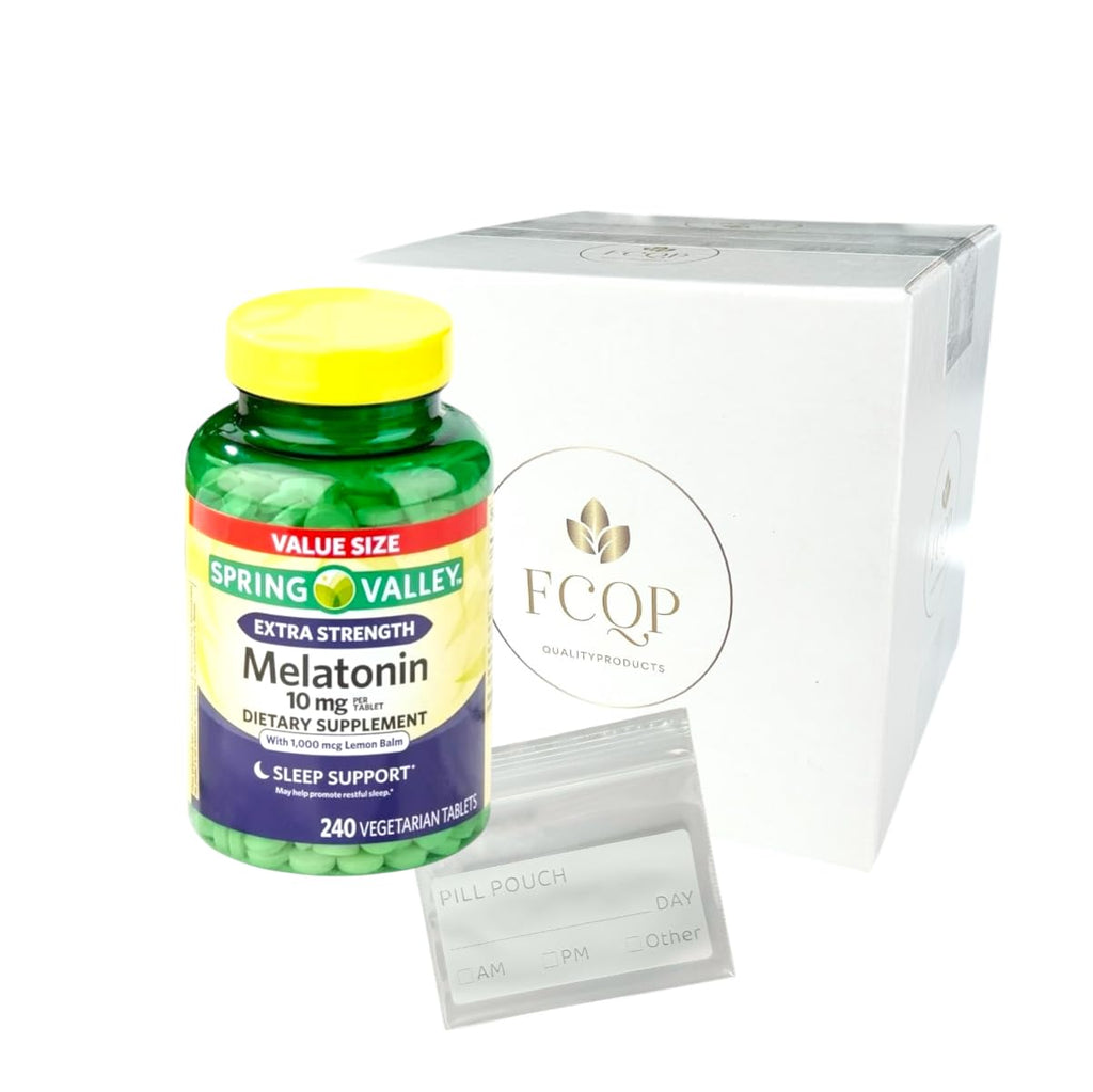 Spring Valley melatonin 10 mg tablets