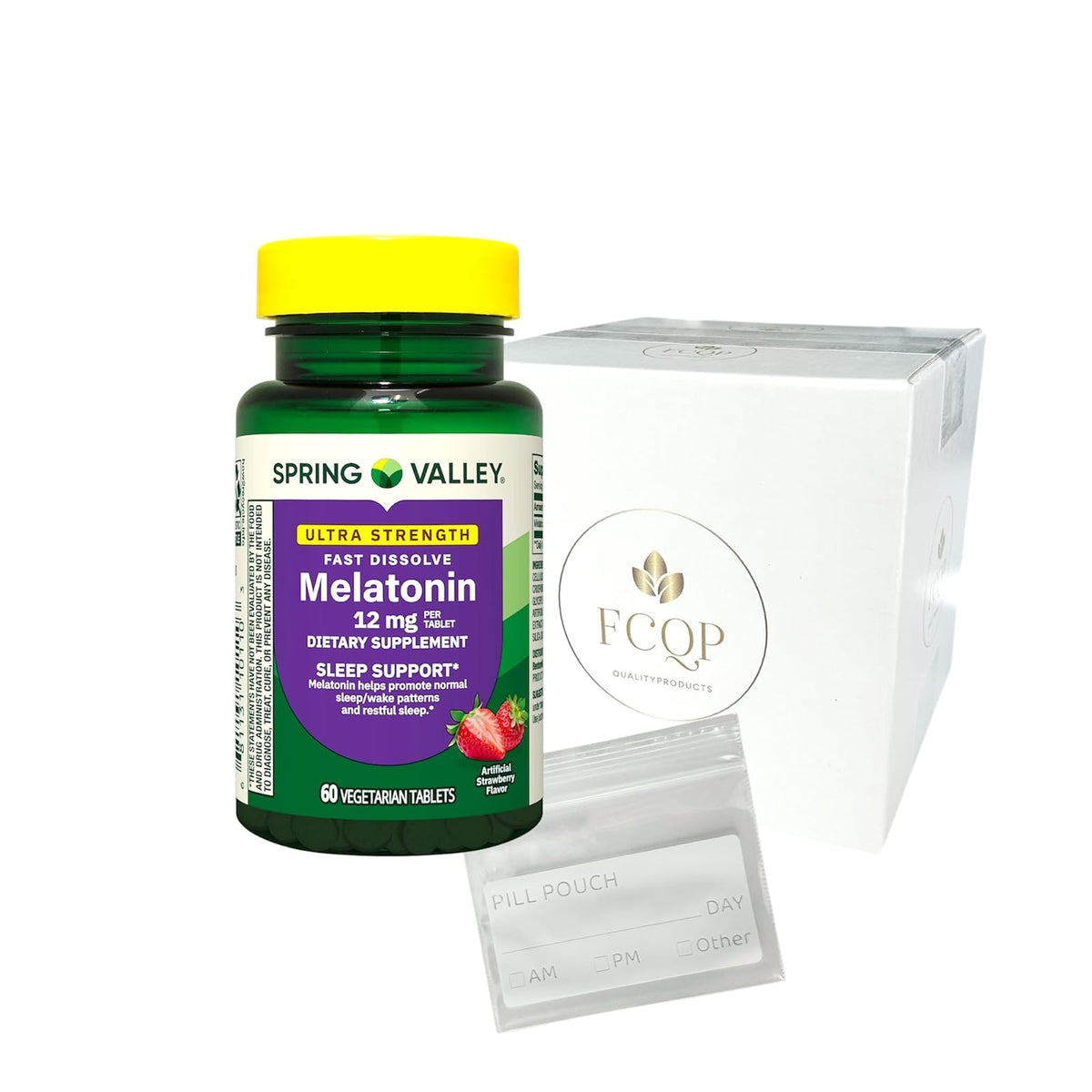 Spring Valley Melatonin fast-dissolve tablets