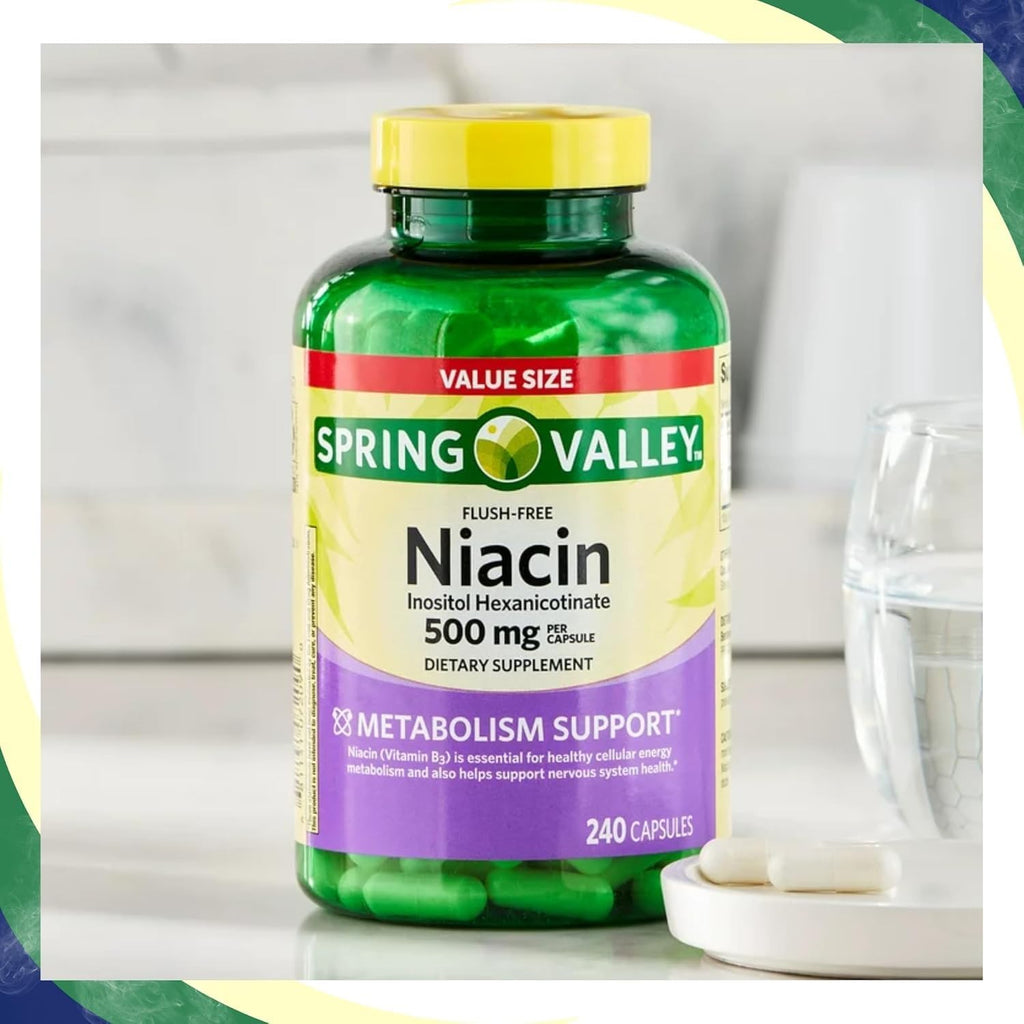 Spring Valley Niacin dietary supplement
