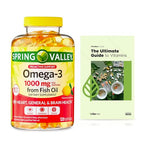 Spring Valley Omega-3 fish oil softgels
