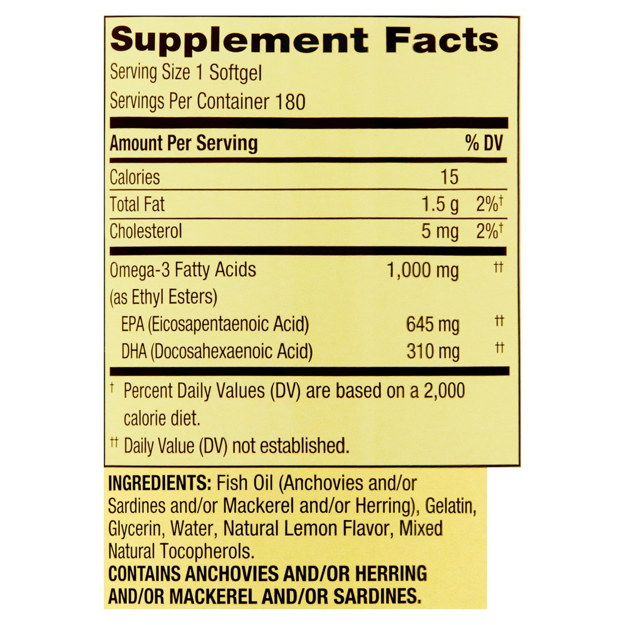 Spring Valley Omega-3 for wellness