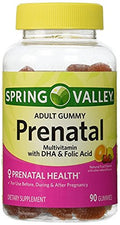 Spring Valley prenatal vitamins gummies pack