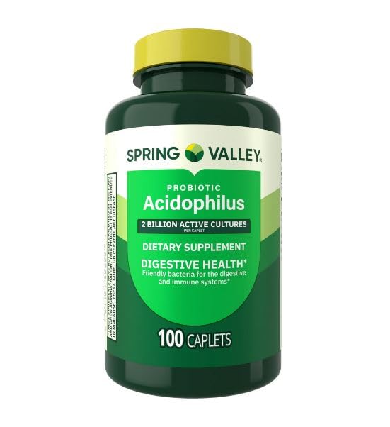 Spring Valley probiotic acidophilus benefits