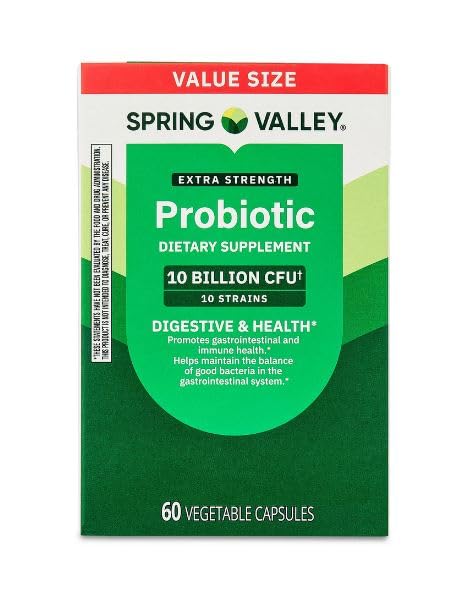 Spring Valley probiotic vegetable capsules