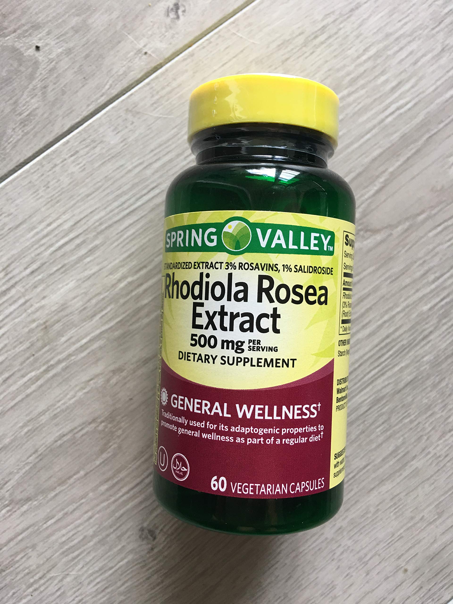 Spring Valley Rhodiola Rosea benefits