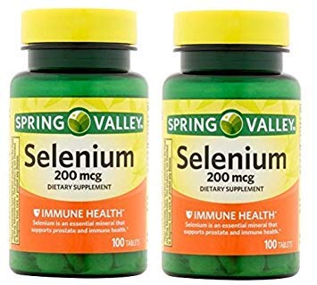 Spring Valley selenium and zinc supplement