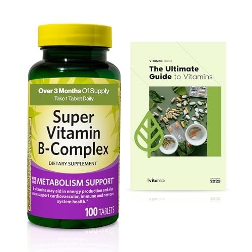Spring Valley Super Vitamin B-Complex benefits
