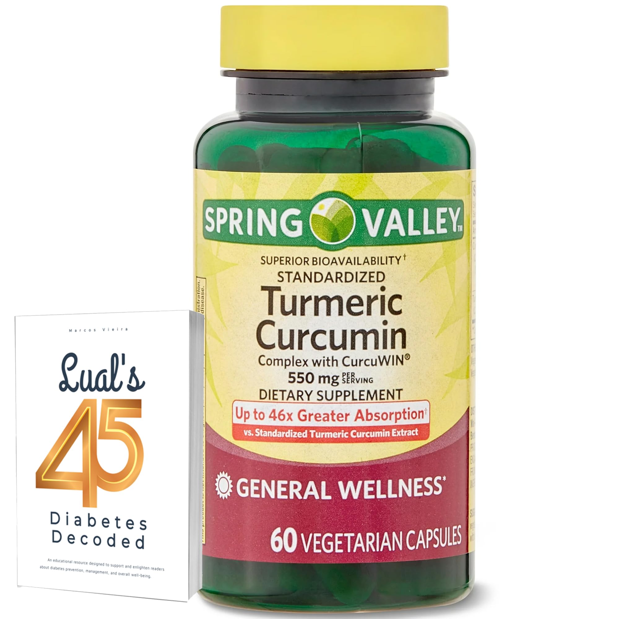 Spring Valley turmeric curcumin capsules