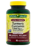 Spring Valley turmeric curcumin capsules