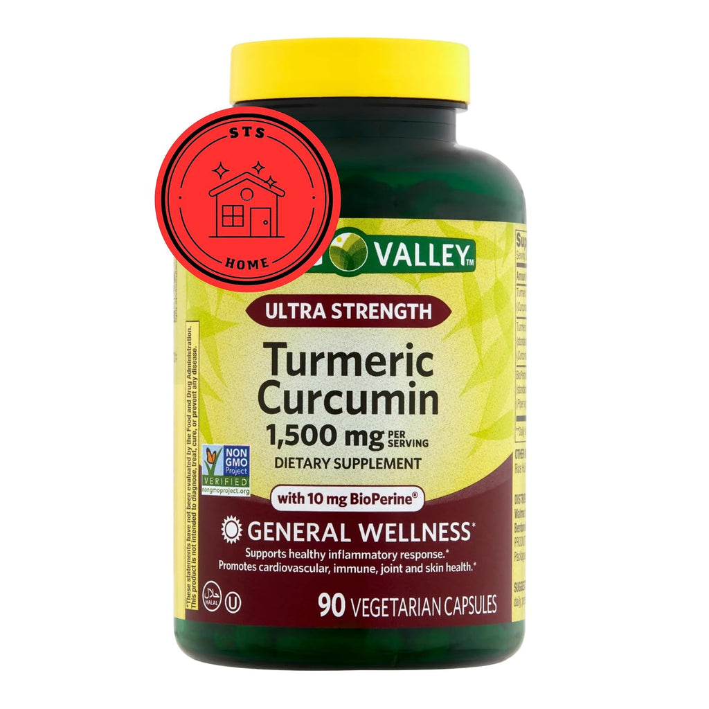 Spring Valley turmeric curcumin capsules