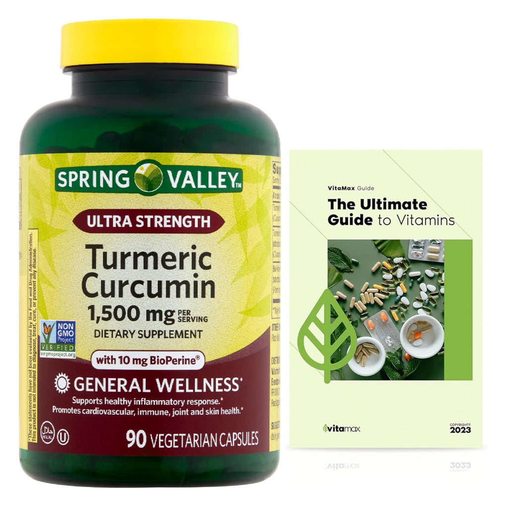 Spring Valley turmeric curcumin capsules