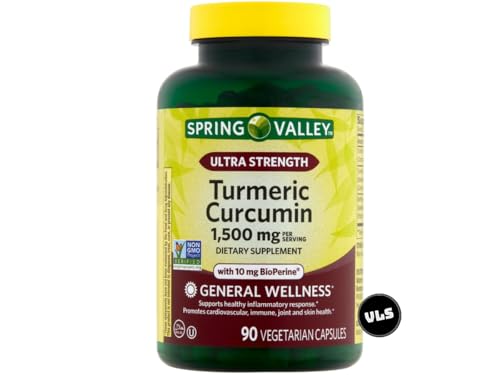 Spring Valley turmeric curcumin supplements