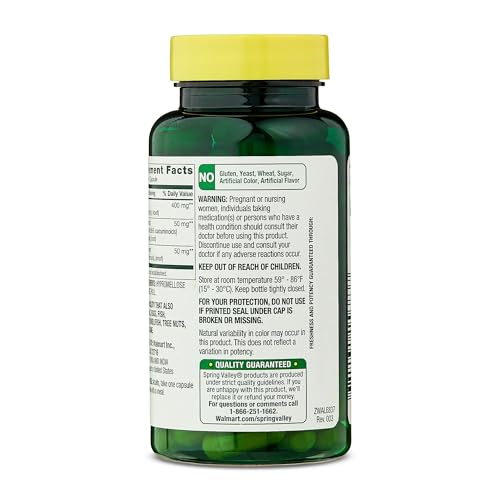 Spring Valley turmeric for natural relief