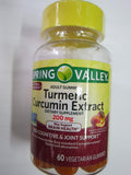 Spring Valley turmeric gummies for brain health