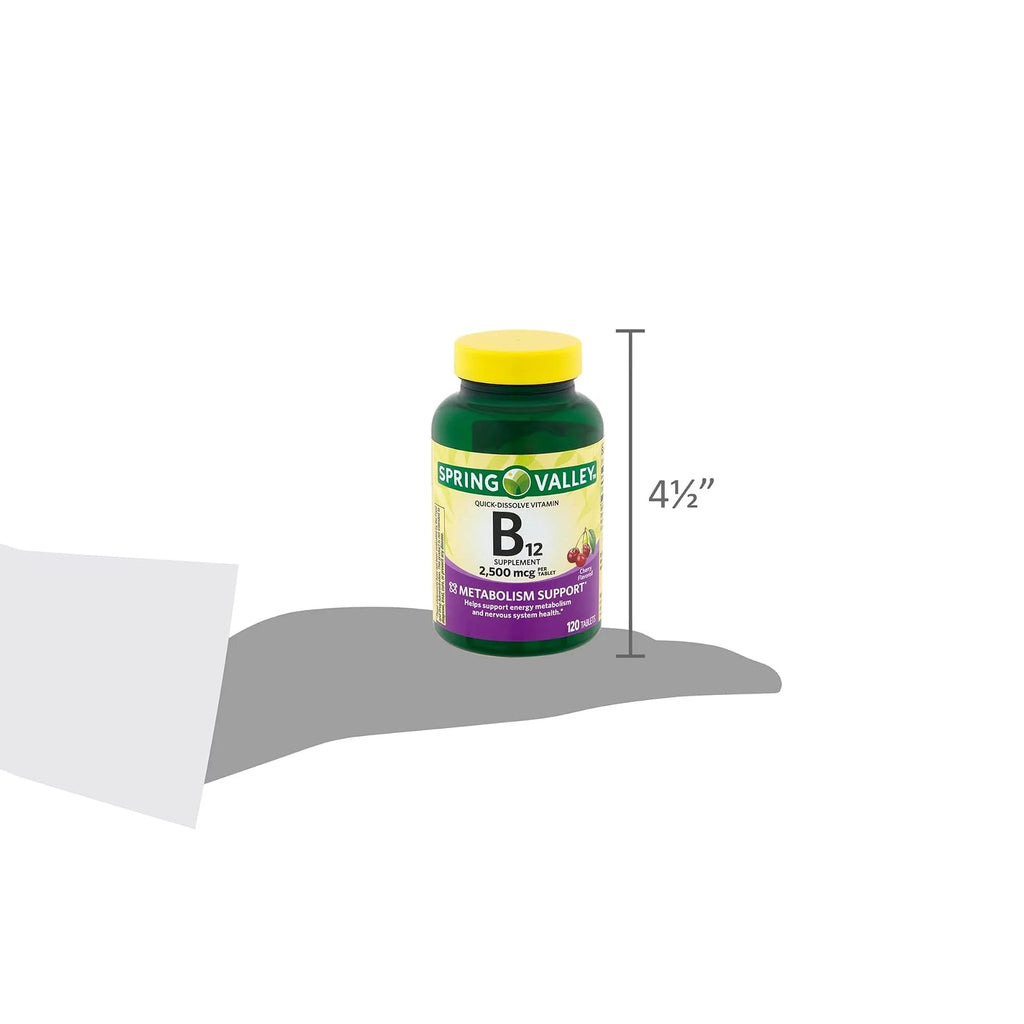 Spring Valley vitamin b12 for vitality