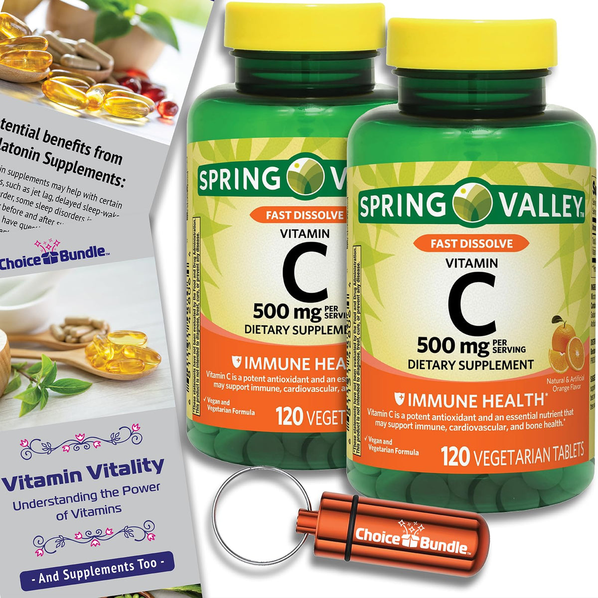 Spring Valley Vitamin C chewable tablets