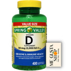Spring Valley Vitamin D softgels