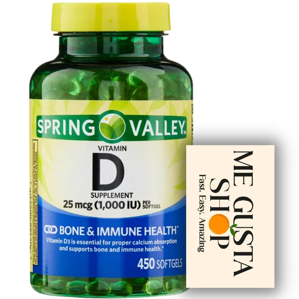 Spring Valley Vitamin D softgels