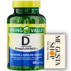 Spring Valley Vitamin D softgels