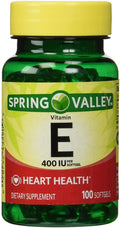 Spring Valley vitamin e softgels