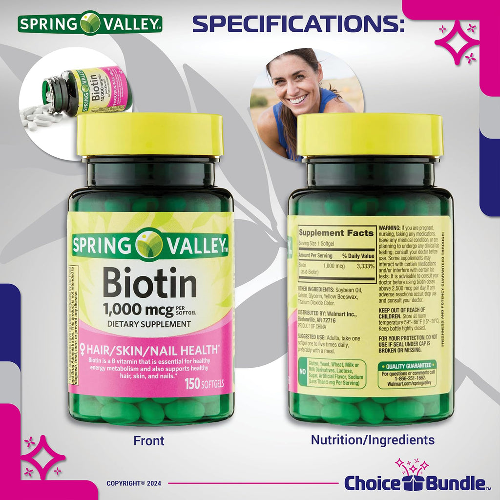 Spring Valley vitamins for nail strength