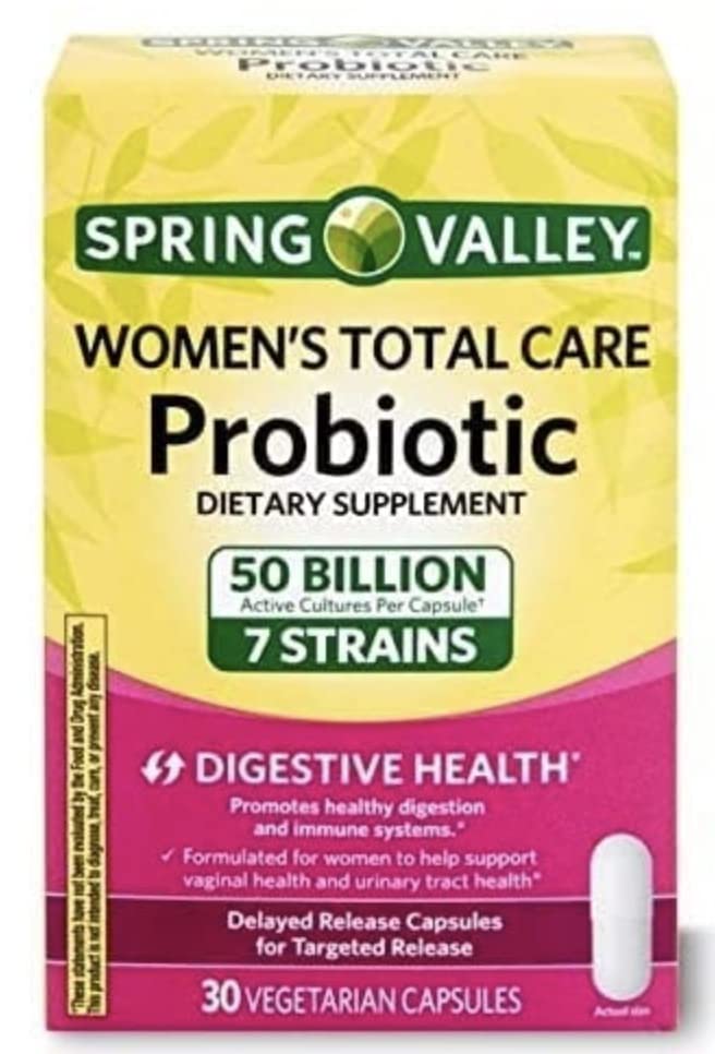 Spring Valley women's probiotic supplement