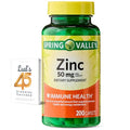 Spring Valley Zinc 50 mg caplets