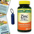Spring Valley zinc caplets 50mg