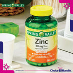 Spring Valley zinc for daily wellness