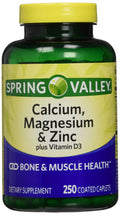 Spring Valley zinc supplement benefits