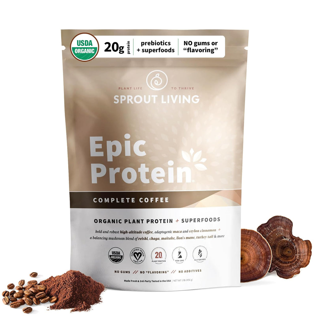 Sprout Living complete coffee protein