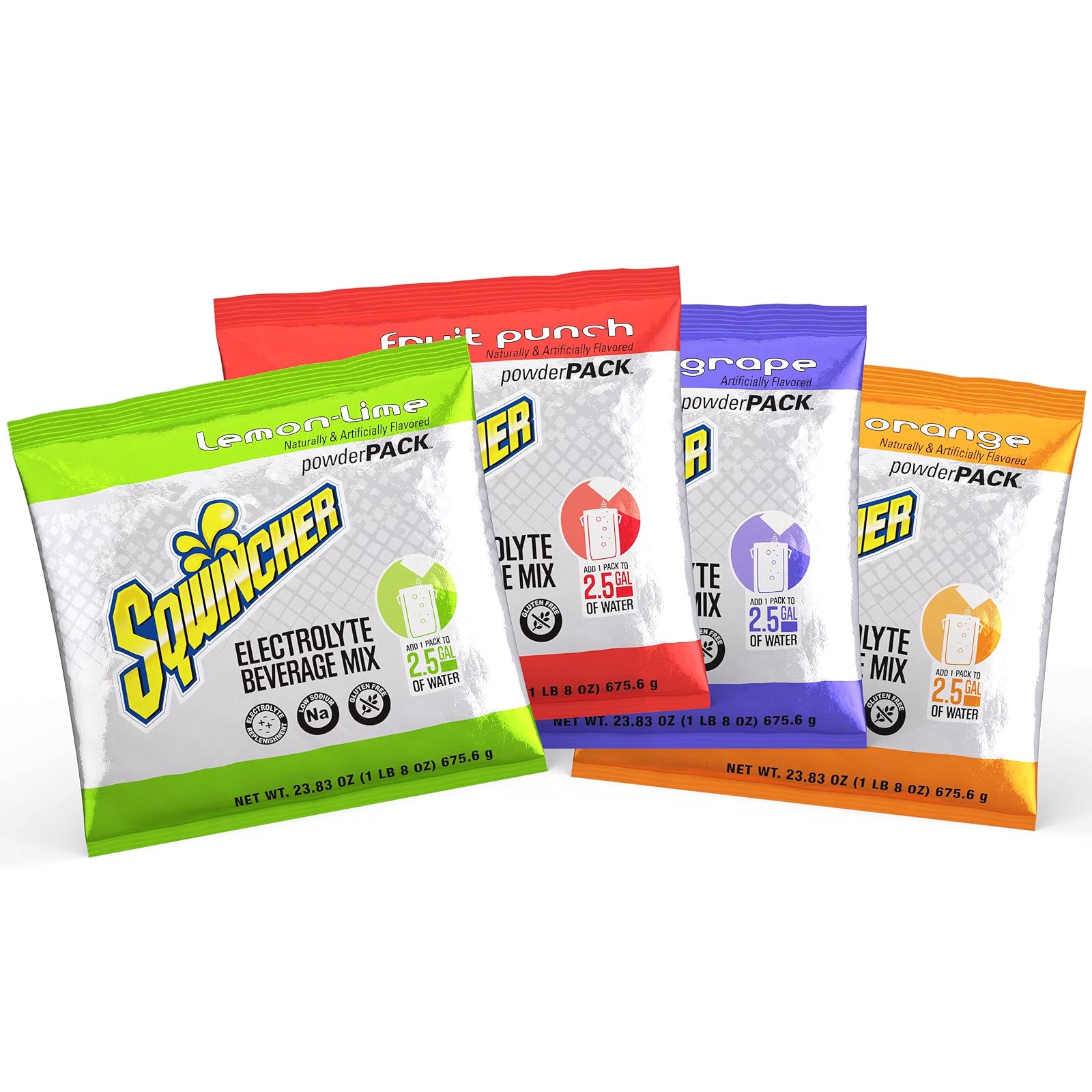 Sqwincher electrolyte powder assorted flavours