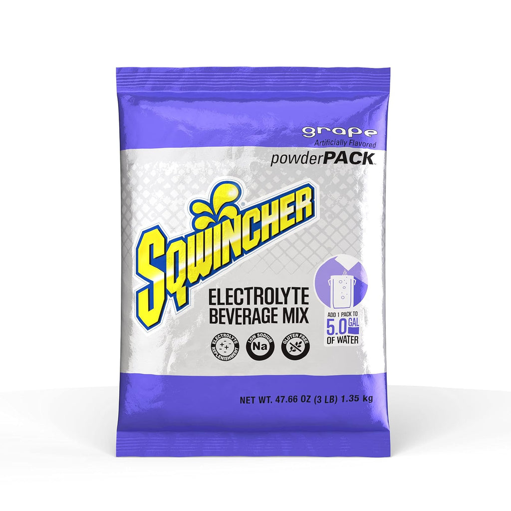 Sqwincher electrolyte powder for hydration