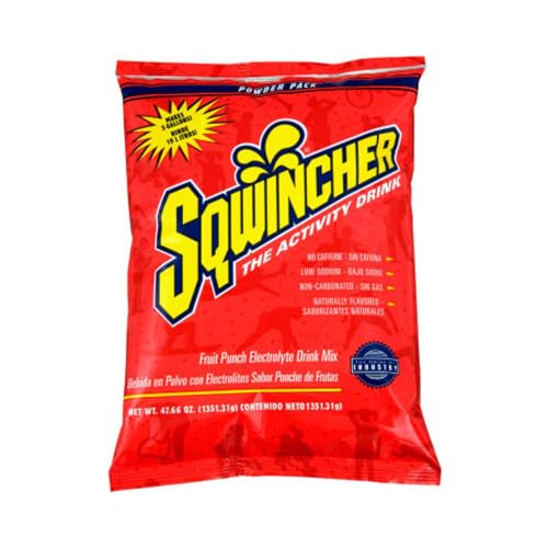Sqwincher electrolyte powder fruit punch hydration boost