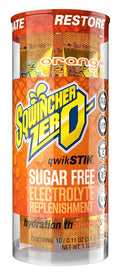 Sqwincher Qwik Stik sugar free orange electrolytes