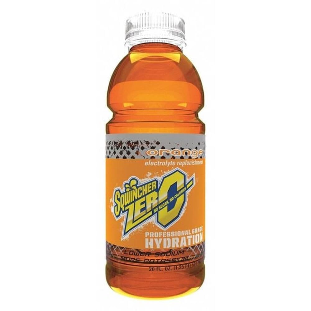Sqwincher Zero electrolyte drink orange flavour