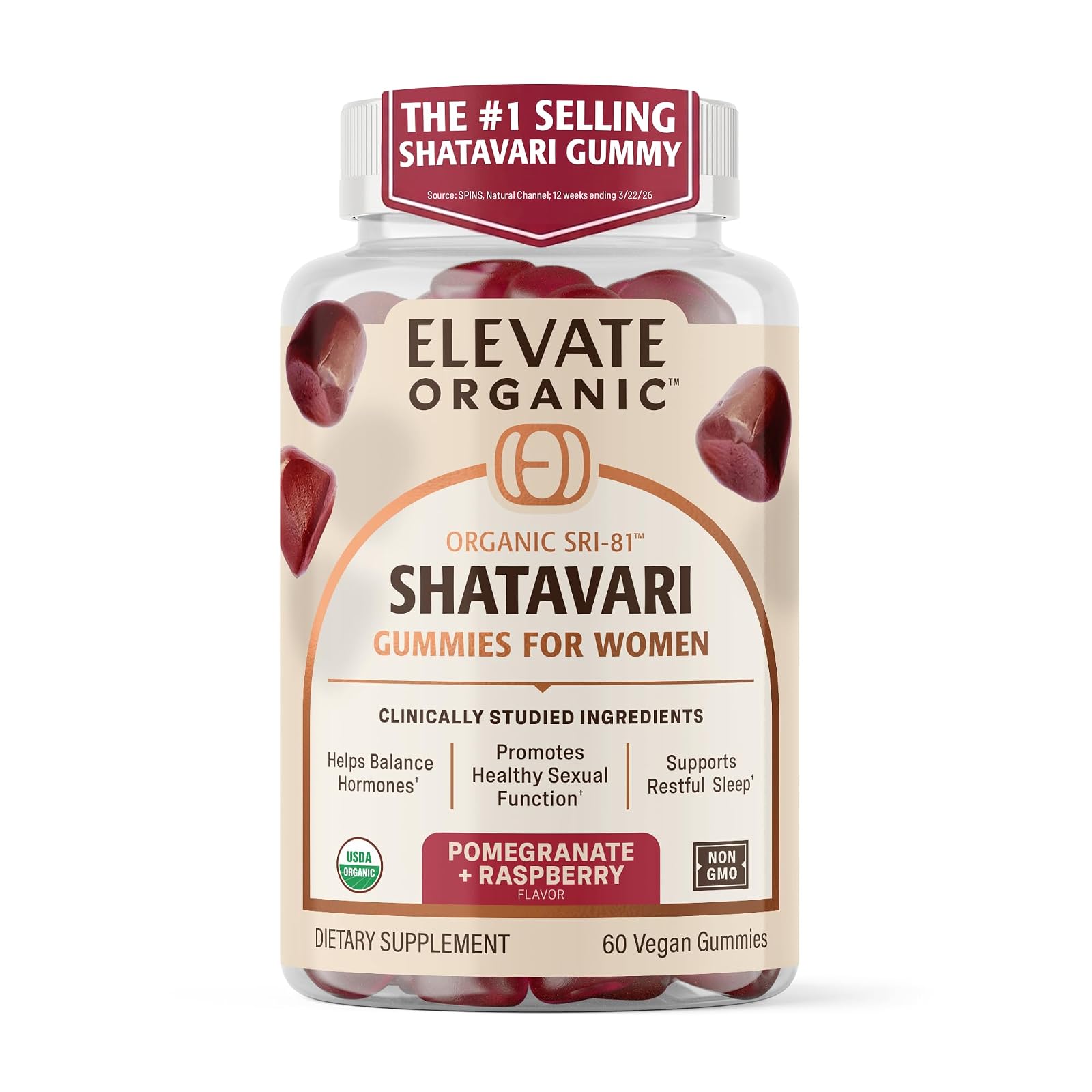 SRI-81 Shatavari gummies for women