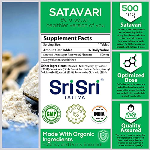 Sri Sri Tattva organic shatavari benefits